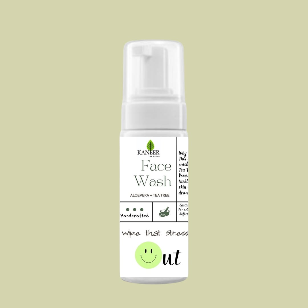 Aloe + Tea Tree Face Wash – Kaneer
